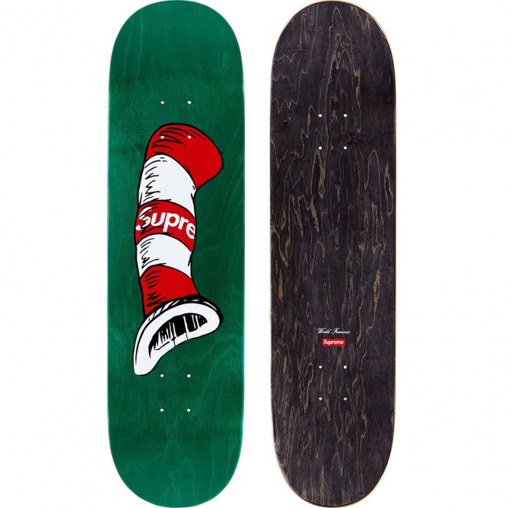 Cat In The Hat Skateboard Fall Winter 2018 Supreme